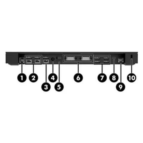 Hp Engage ONE/GO Advanced Connectivity Base BLK - 5LT84AA