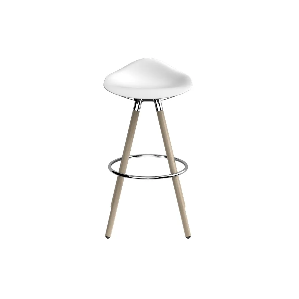 ASBMPWGC.AUS - Humanscale Stool SEDEO Bar Maple WHI/ALU