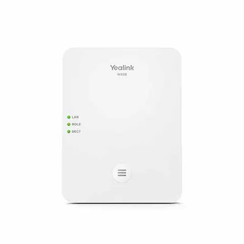 W80B-DM - Yealink W80-DM DECT IP Multi-Cell System consists