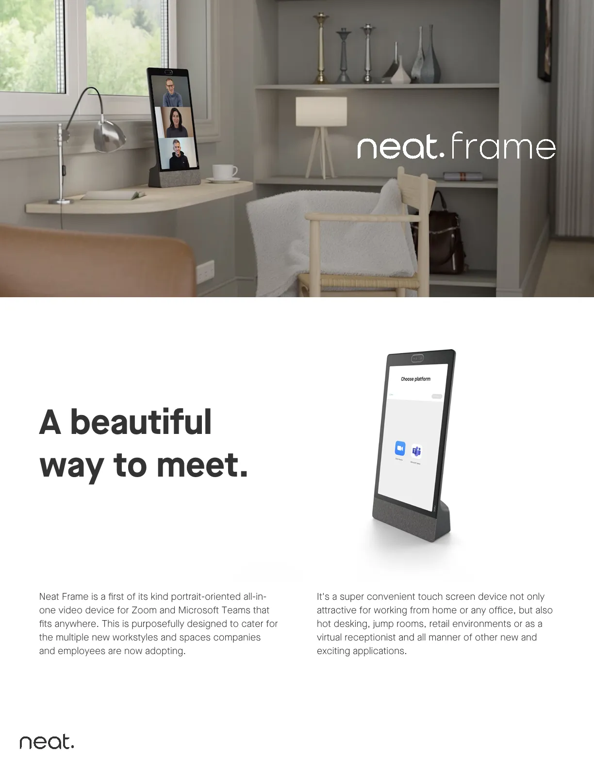 NEATFRAME-SE - Neat FRAME, 15.6" SCREEN, 1080X1920 RES, 450N