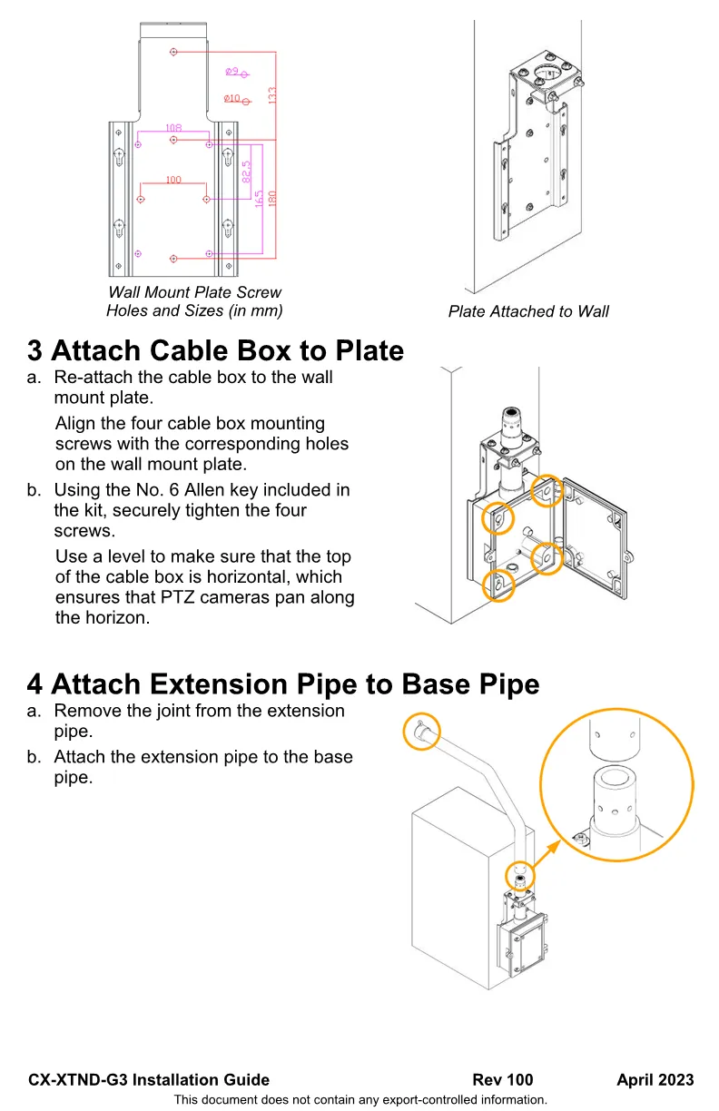Flir CX-XTND-G3 EXTENDABLE GOOSENECK Kit